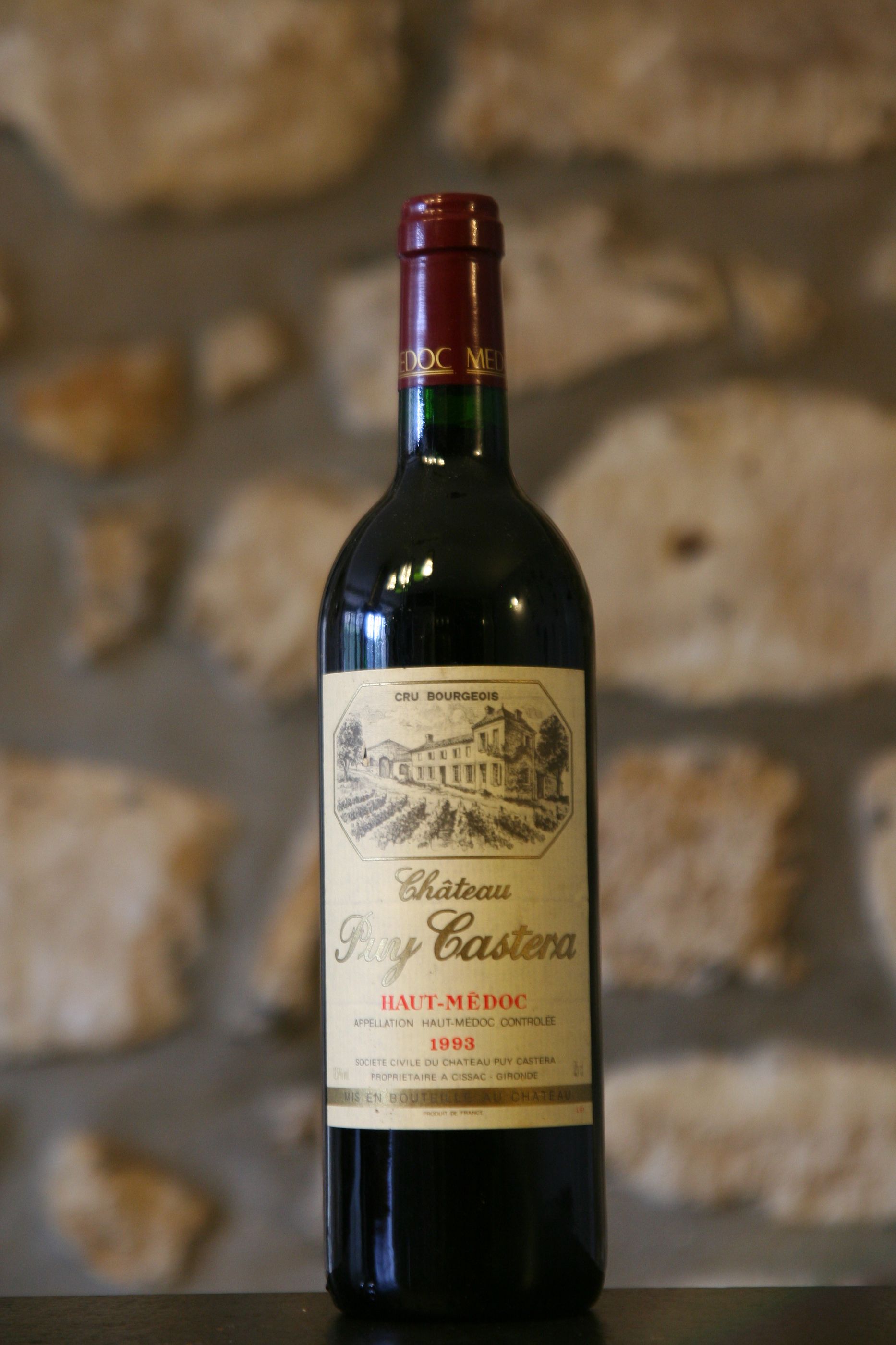Vin Château Puy Castera 1993, Vente Vins Haut Médoc, Médoc - Cavagogo