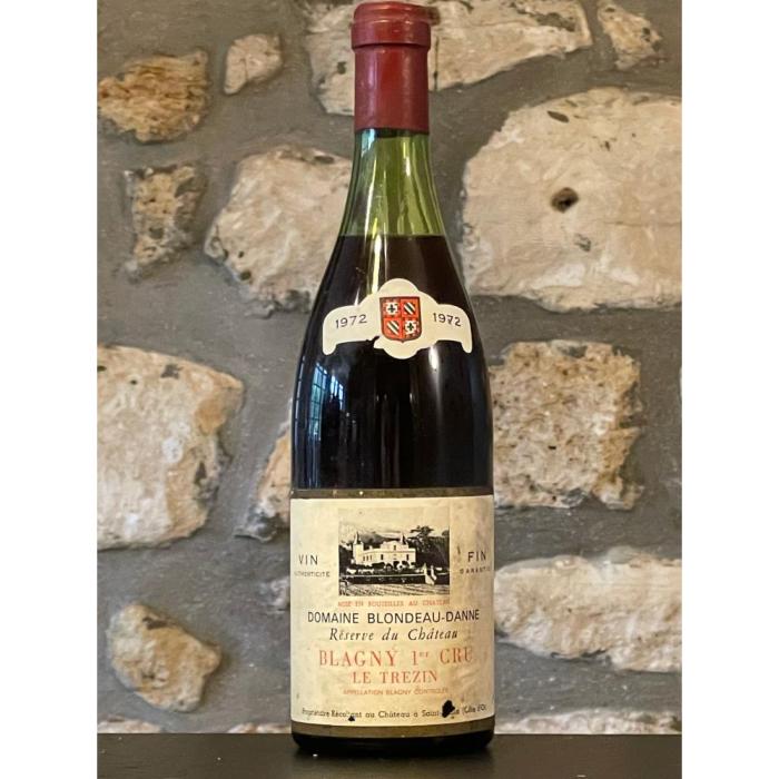 Vin Blagny, Domaine Blondeau 1972, Vente Vins Bourgogne