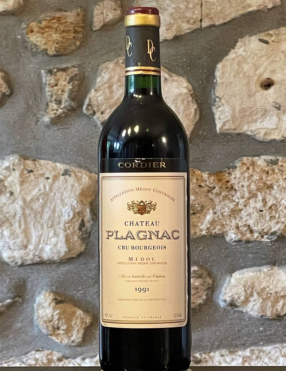 Vin Vin rouge, Medoc, Château Plagnac 1991, Vente Vins Haut Médoc,