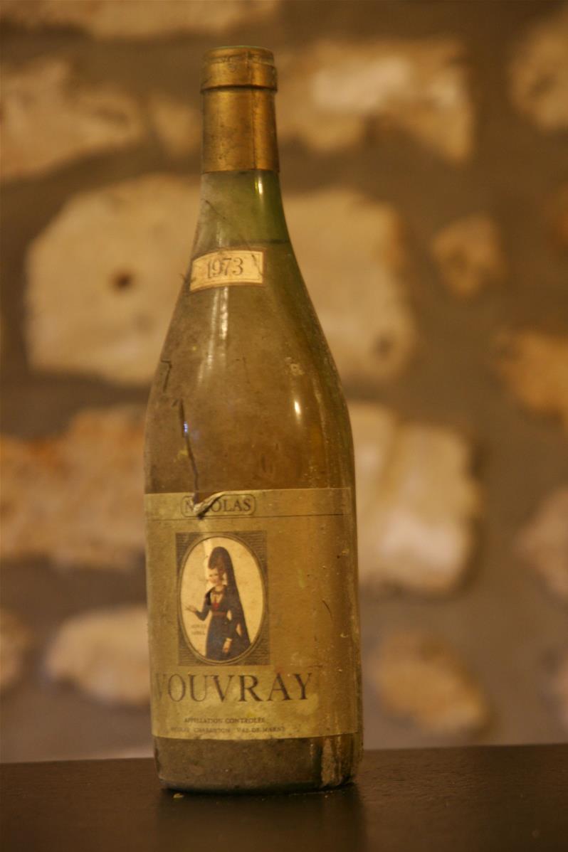 vin NICOLAS 1973, Vouvray blanc, Vente Vins Vouvray - Cavagogo